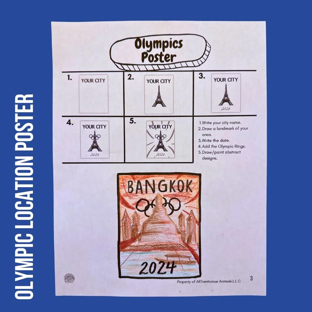 30 Summer Olympic Art Projects — ARTventurous Animals