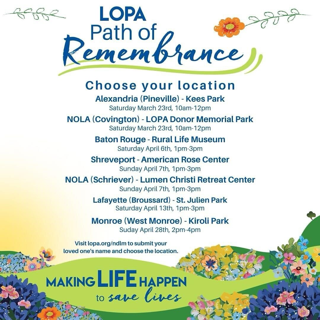 Contact — Louisiana Organ Procurement Agency