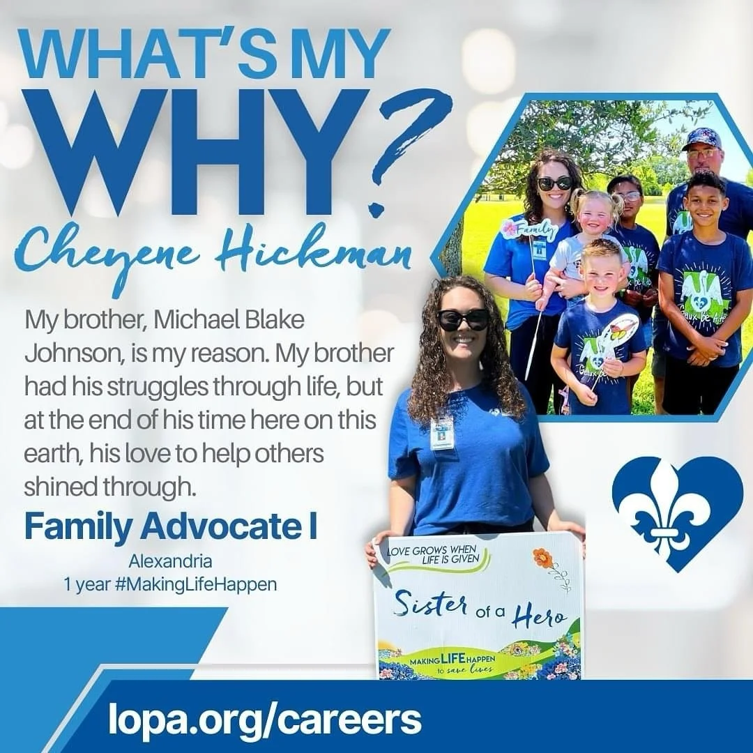 Careers — Louisiana Organ Procurement Agency