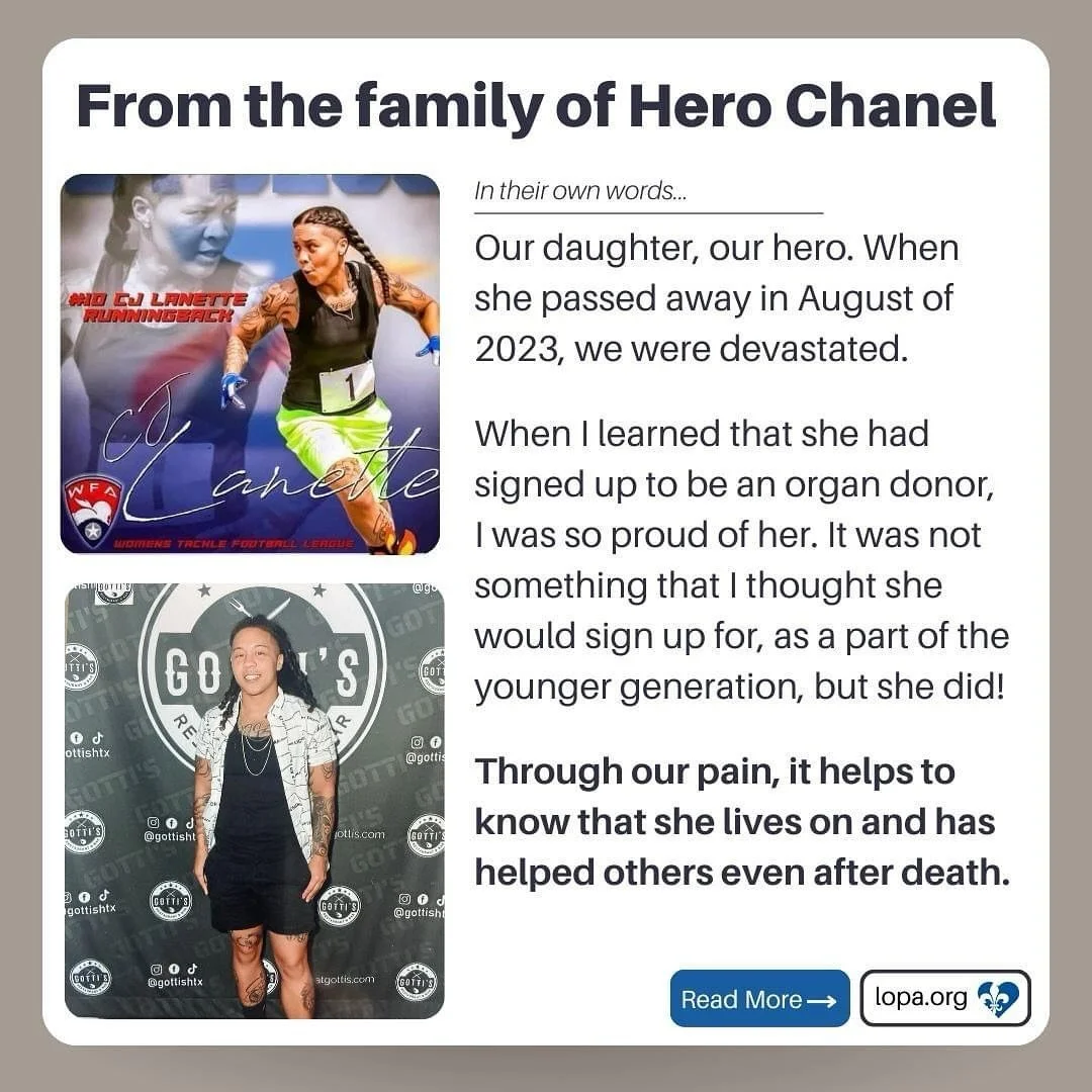 Careers — Louisiana Organ Procurement Agency