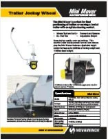 Mini Mover 2 Trailer Jockey Wheel — NOVAWINCH - Amazing Winches