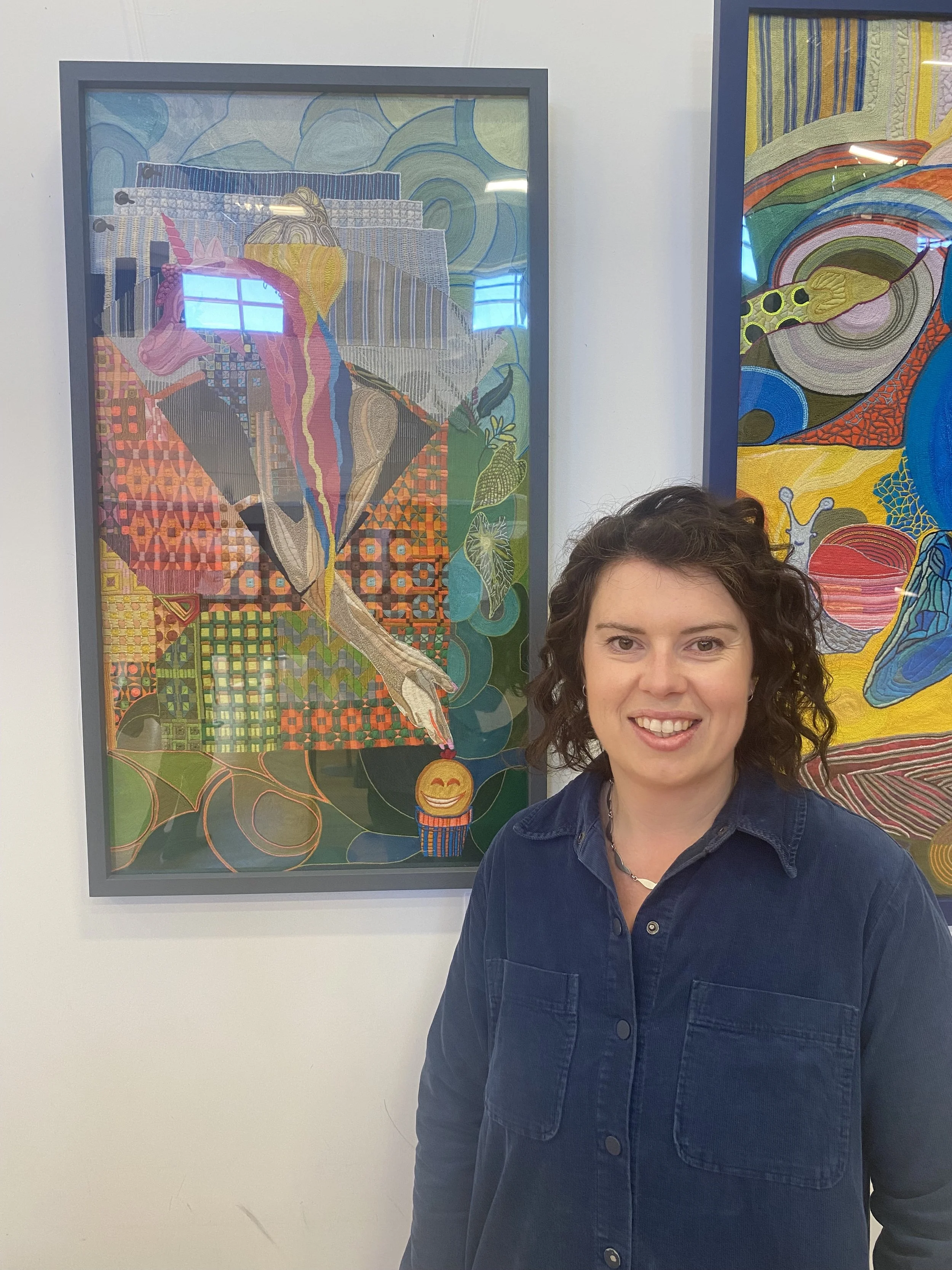 Hannah guest judge at Cambridge Open Art Exhibition — Young Collectors
