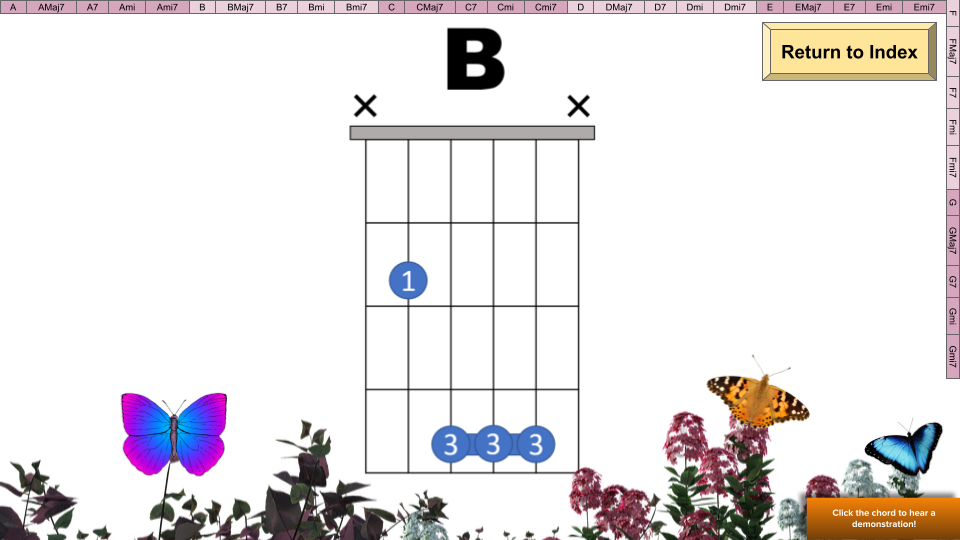 Chord Library Guitar