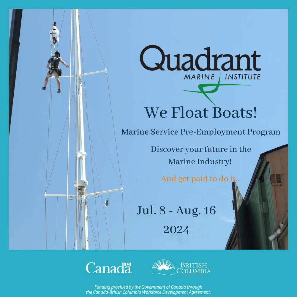 The Pre-Employment Program is Back in Vancouver! — Quadrant Marine ...