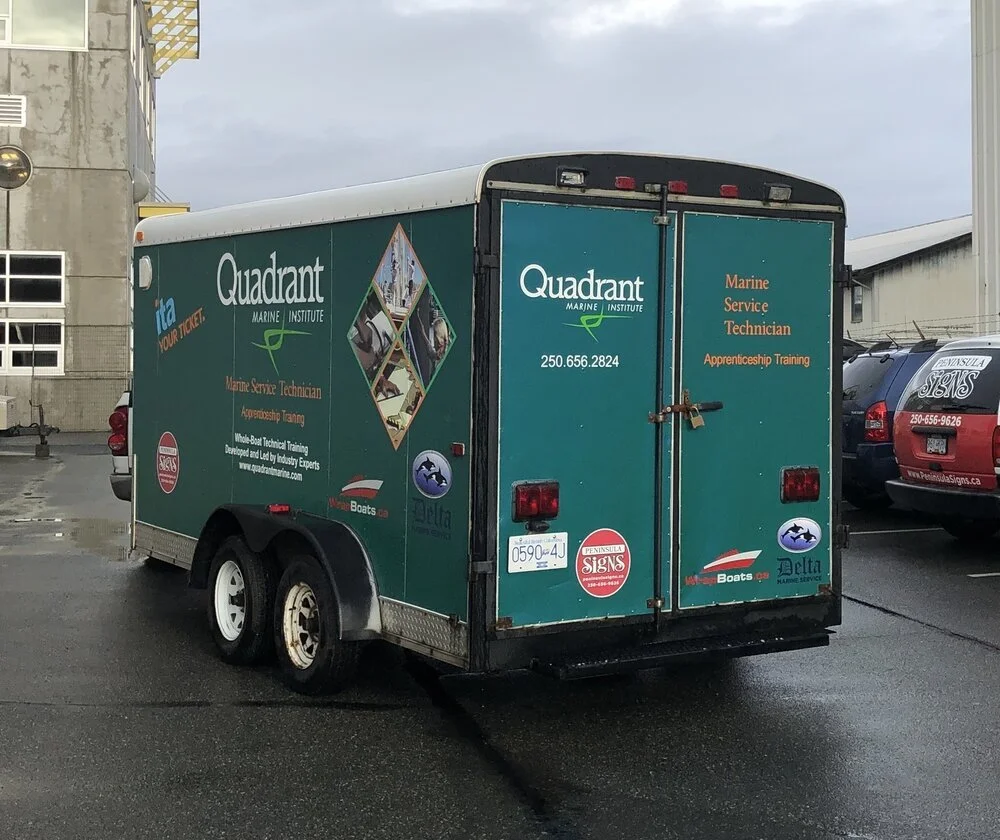 Check Out Quadrant's Mobile Training Trailer! — Quadrant Marine Institute