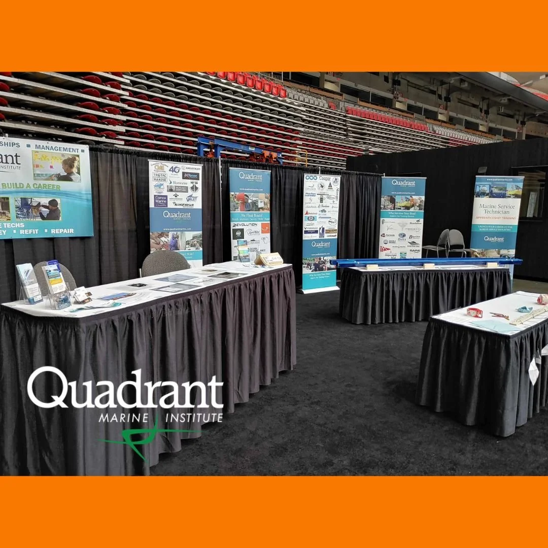 Come See Us at This Year's Boat Show! — Quadrant Marine Institute