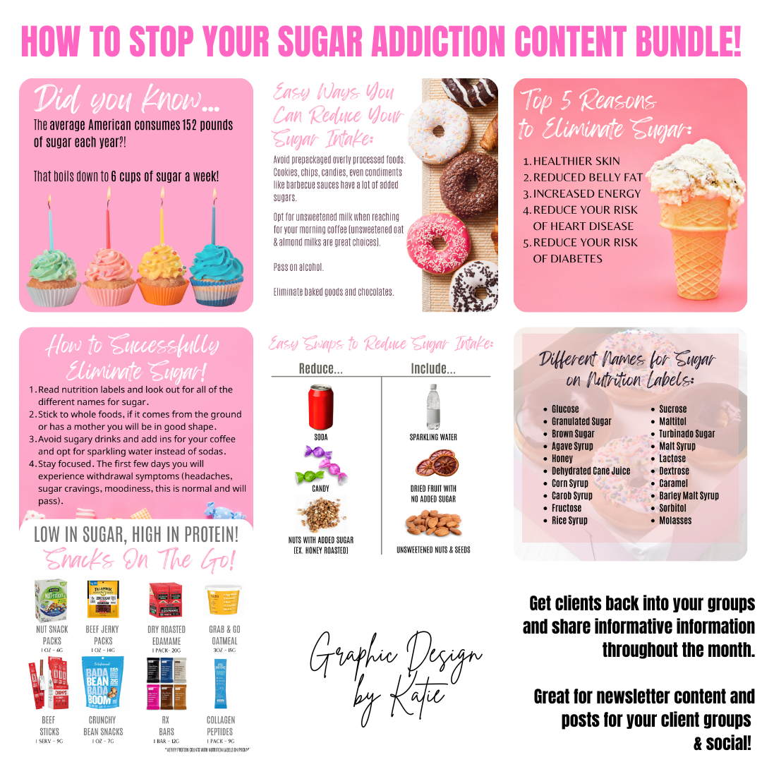 How to Stop Your Sugar Addiction — Creative Resources by Katie
