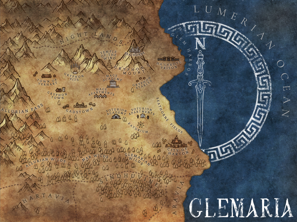 Drowned Empire Maps Frankie Diane Mallis