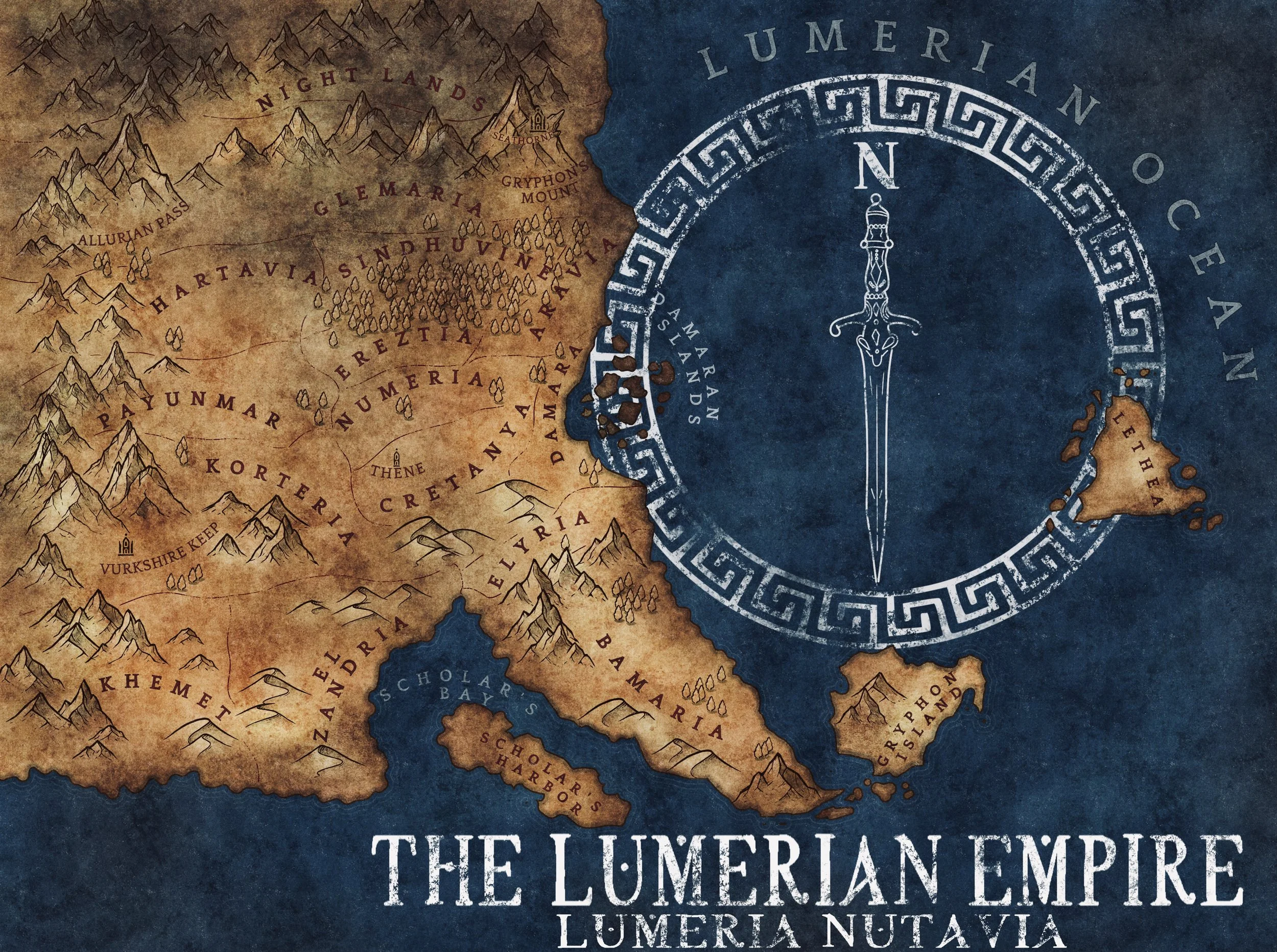 Drowned Empire Maps — FRANKIE DIANE MALLIS