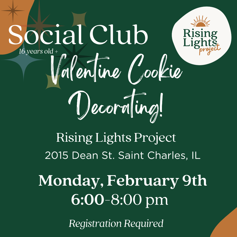 Social Club: Valentines Cookie Decorating — Rising Lights Project