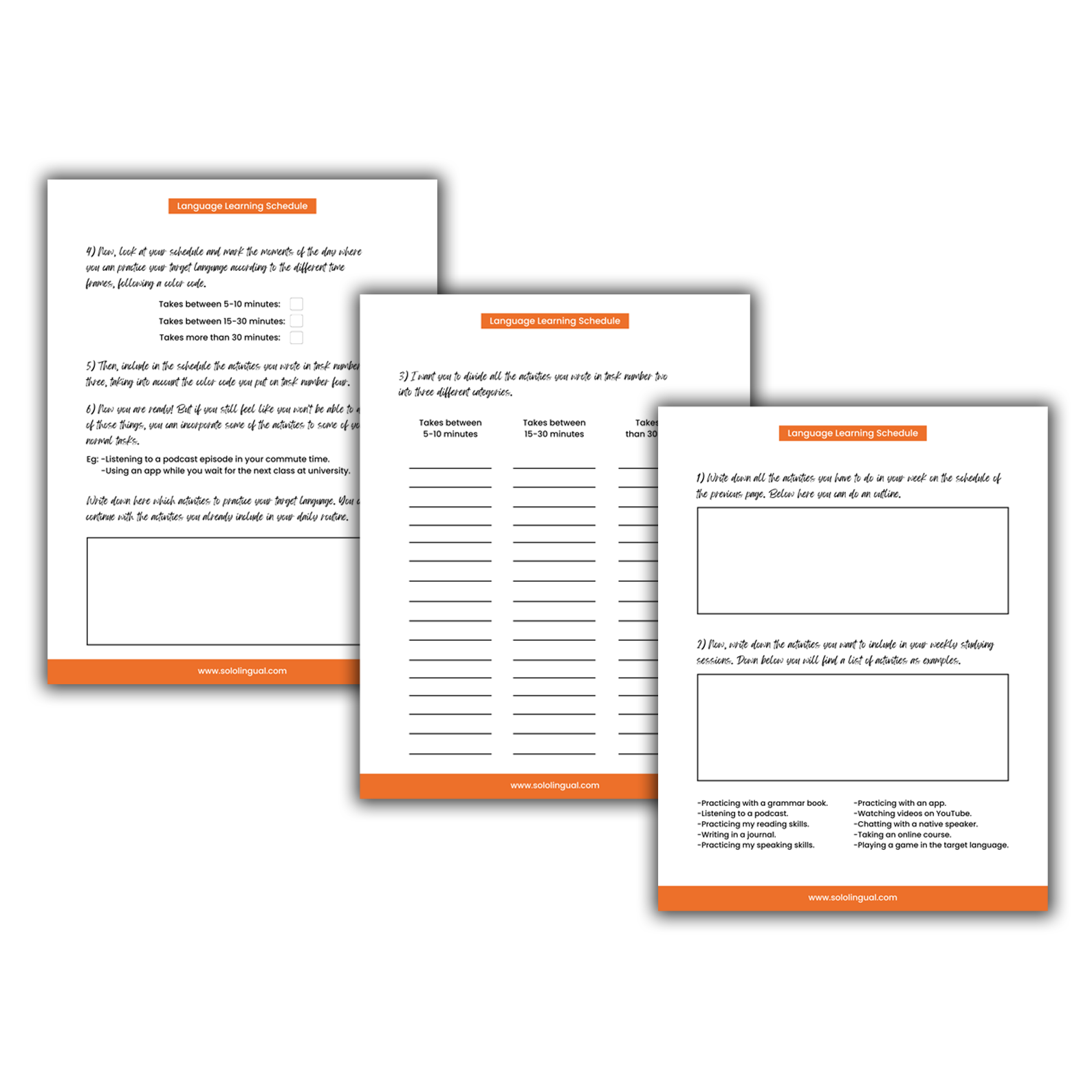 The Ultimate Language Learning Routine Planner - Sololingual