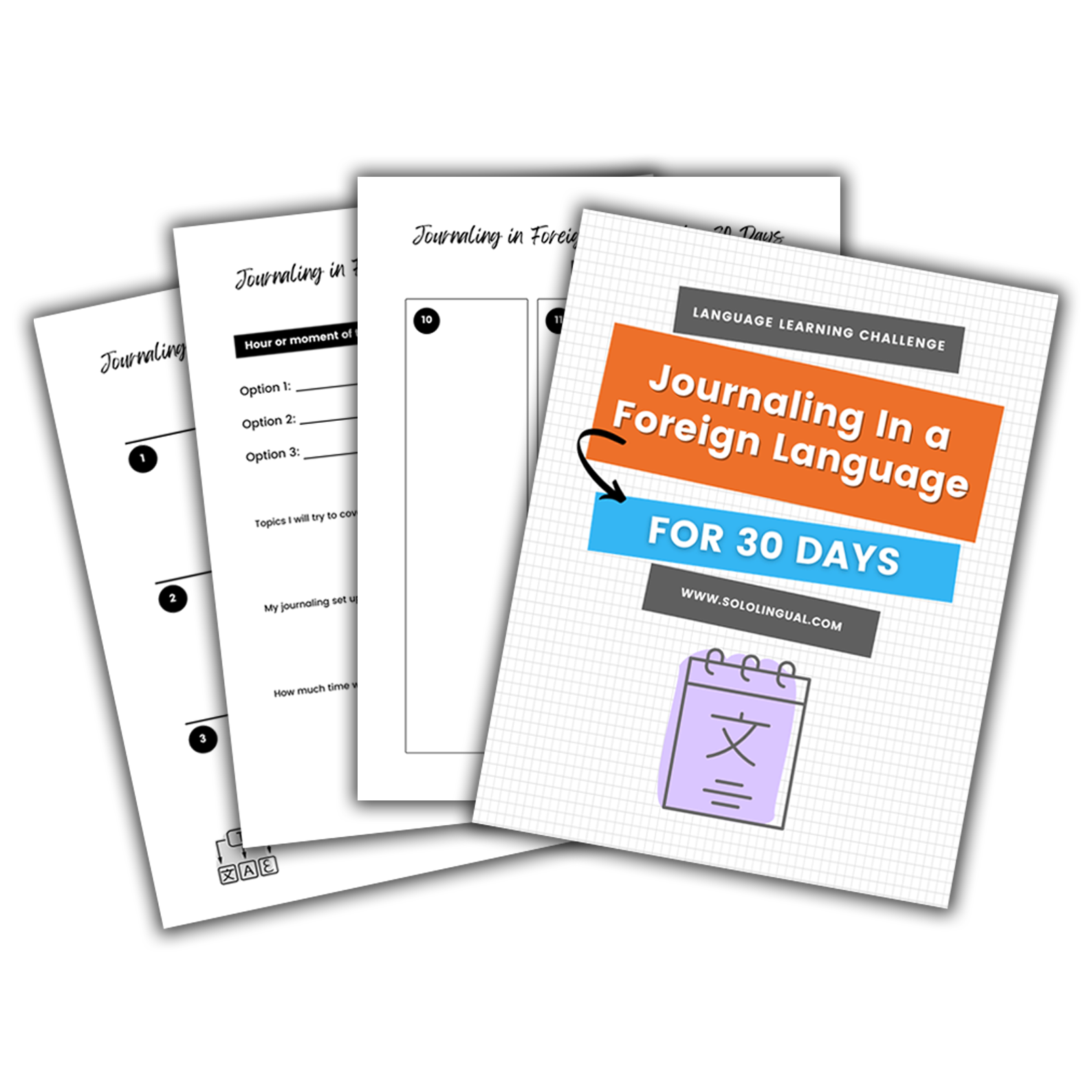 Language Learning Challenge Bundle - Sololingual