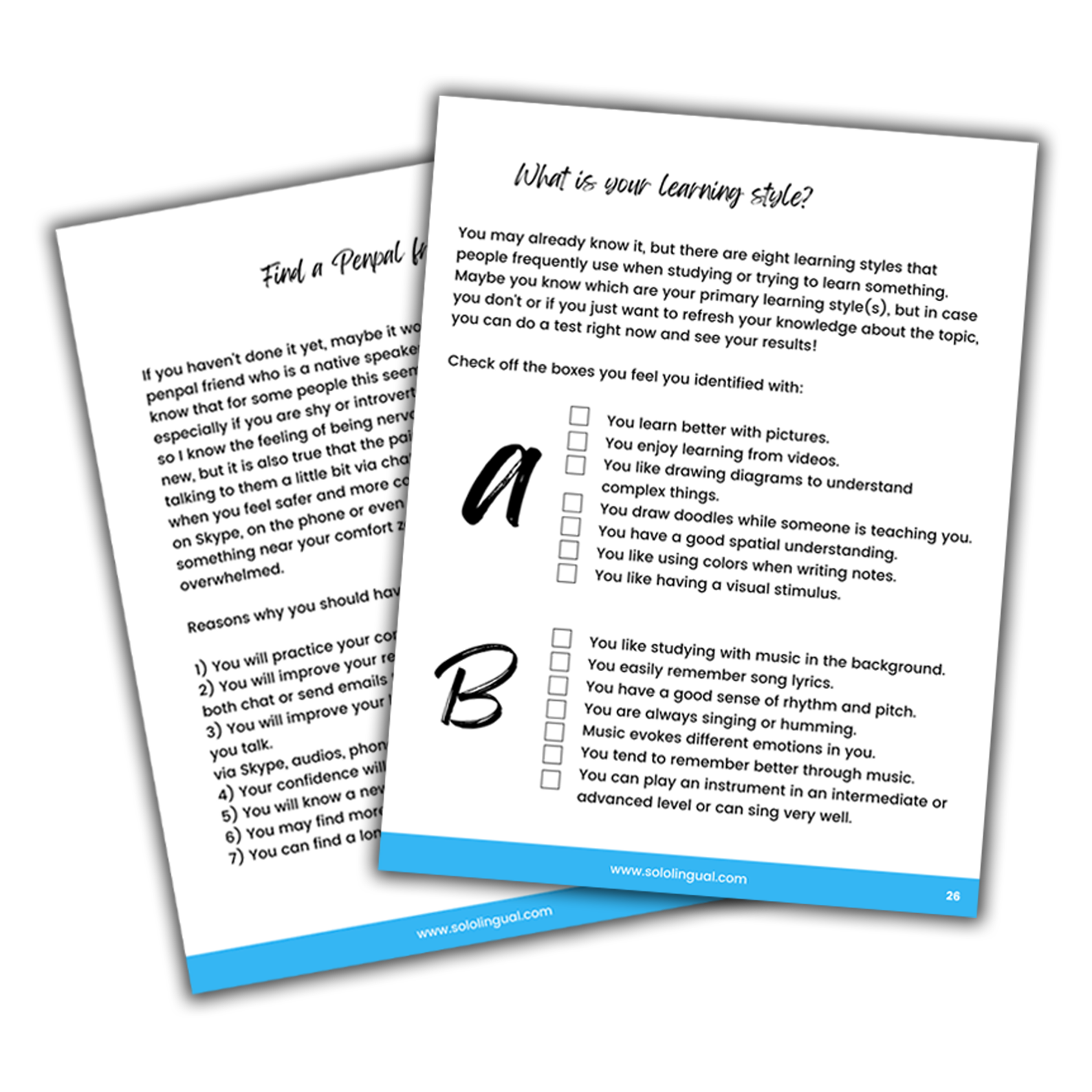 The Ultimate Workbook To Learn Any Language - Sololingual