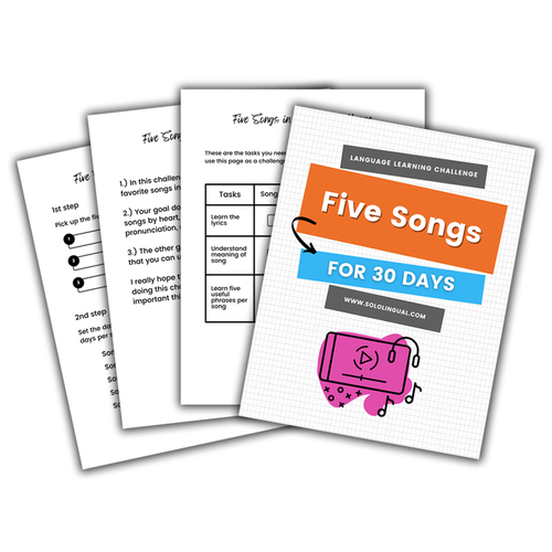 Language Learning Challenge Bundle - Sololingual
