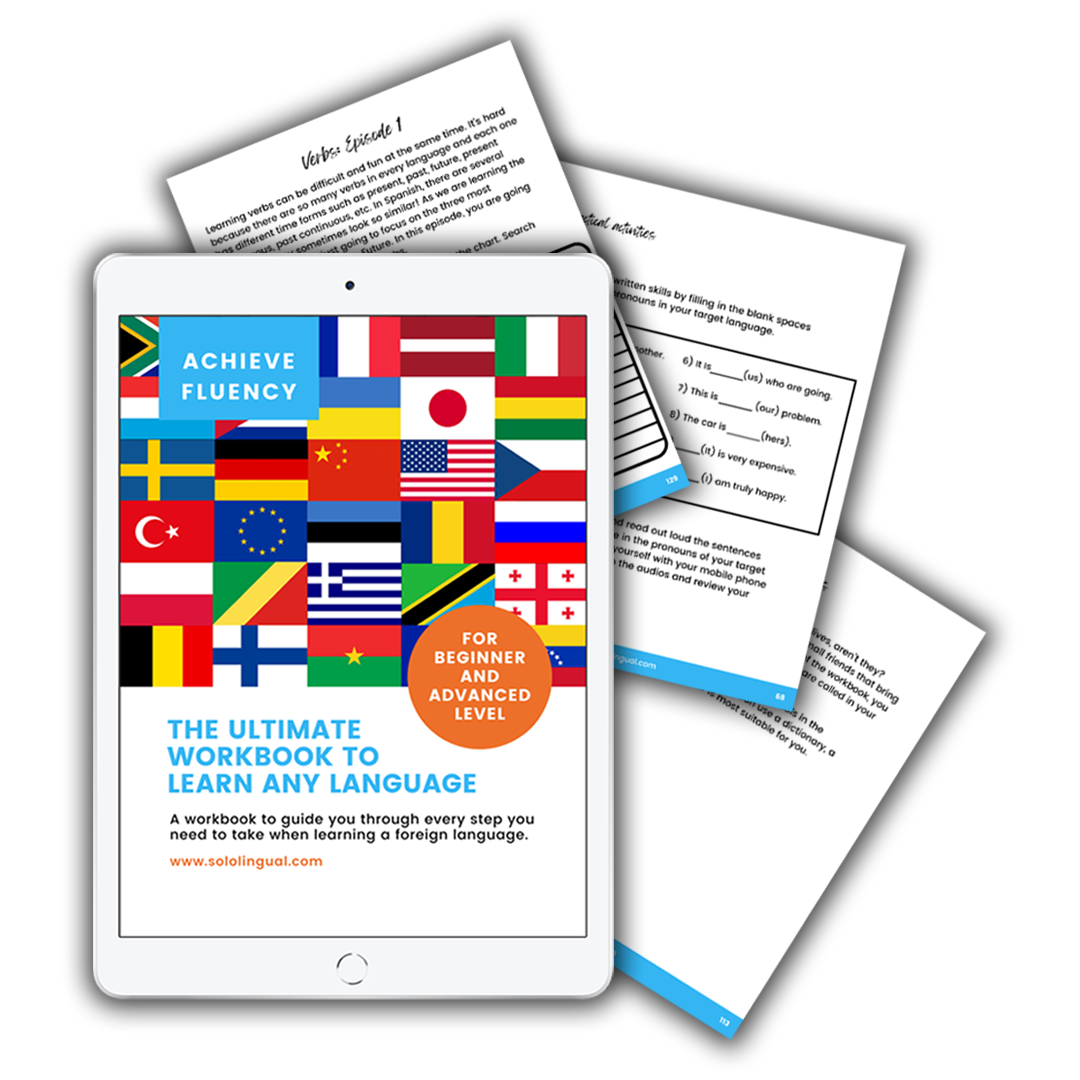 The Ultimate Workbook To Learn Any Language One Time Offer - Sololingual