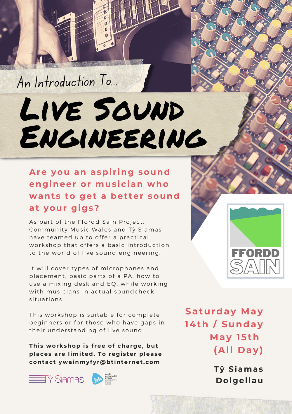 An Introduction To Live Sound Engineering — Community Music Wales