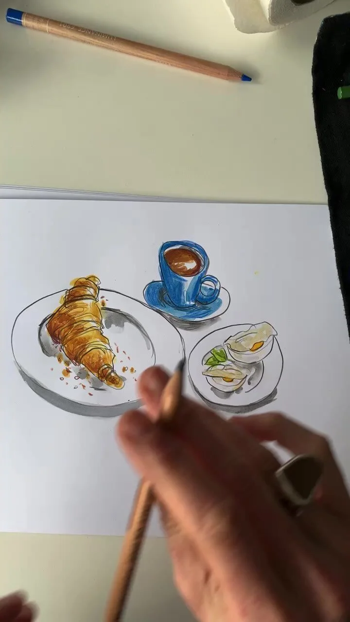 How To Draw Distorted Perspective — Koosje Koene