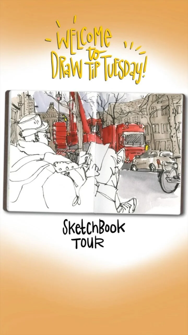 How To Draw Distorted Perspective — Koosje Koene