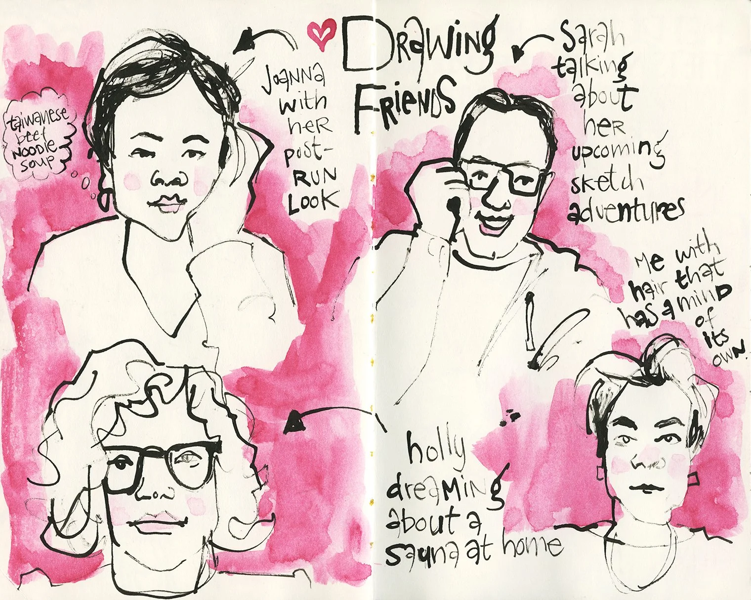 Why Drawing with Friends is the Best — Koosje Koene