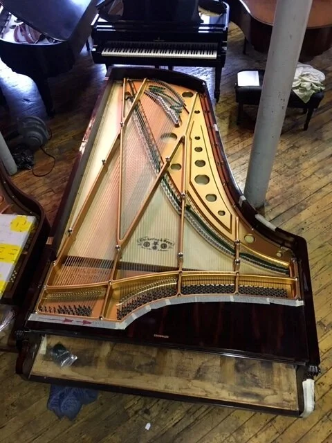 Scale-105, Style-U, Serial #73700, Case #7116 — The Chickering Concert ...