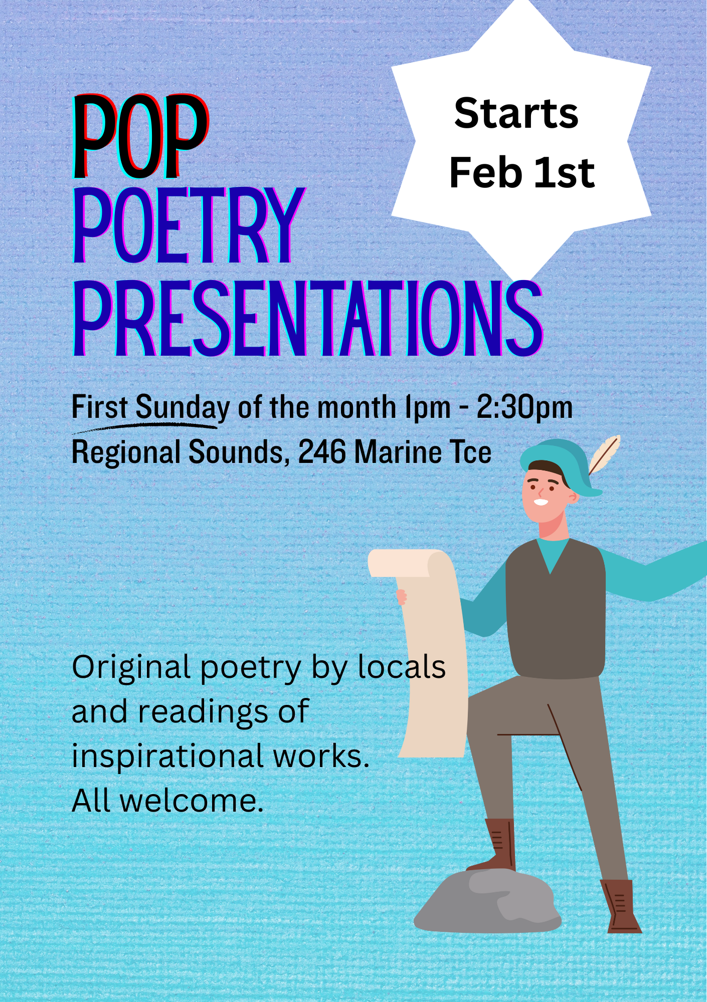 POP Poetry Presentations — REGIONAL SOUNDS