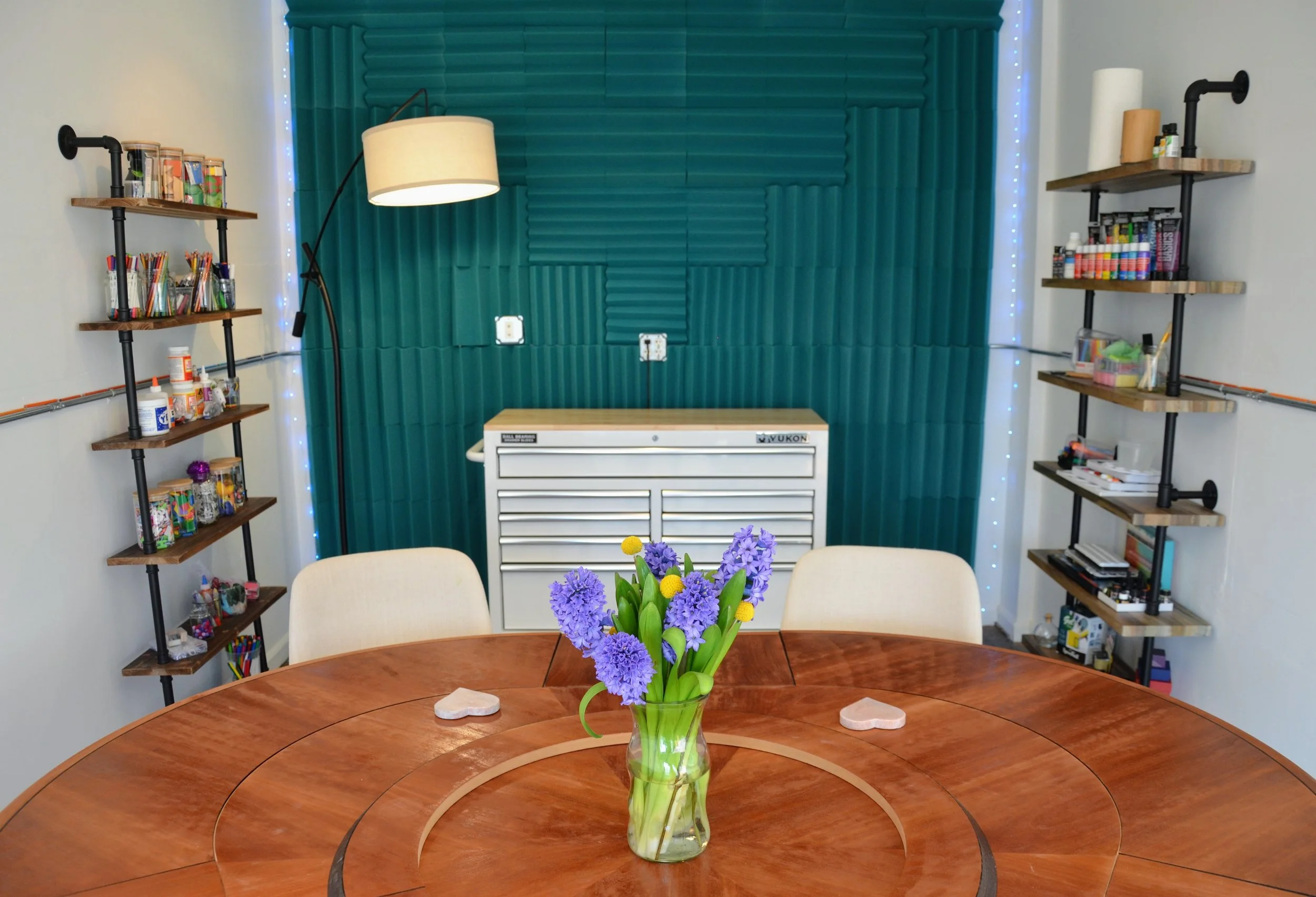 Take a look inside the art studio — Kay Guyer Art Therapy & Psychotherapy