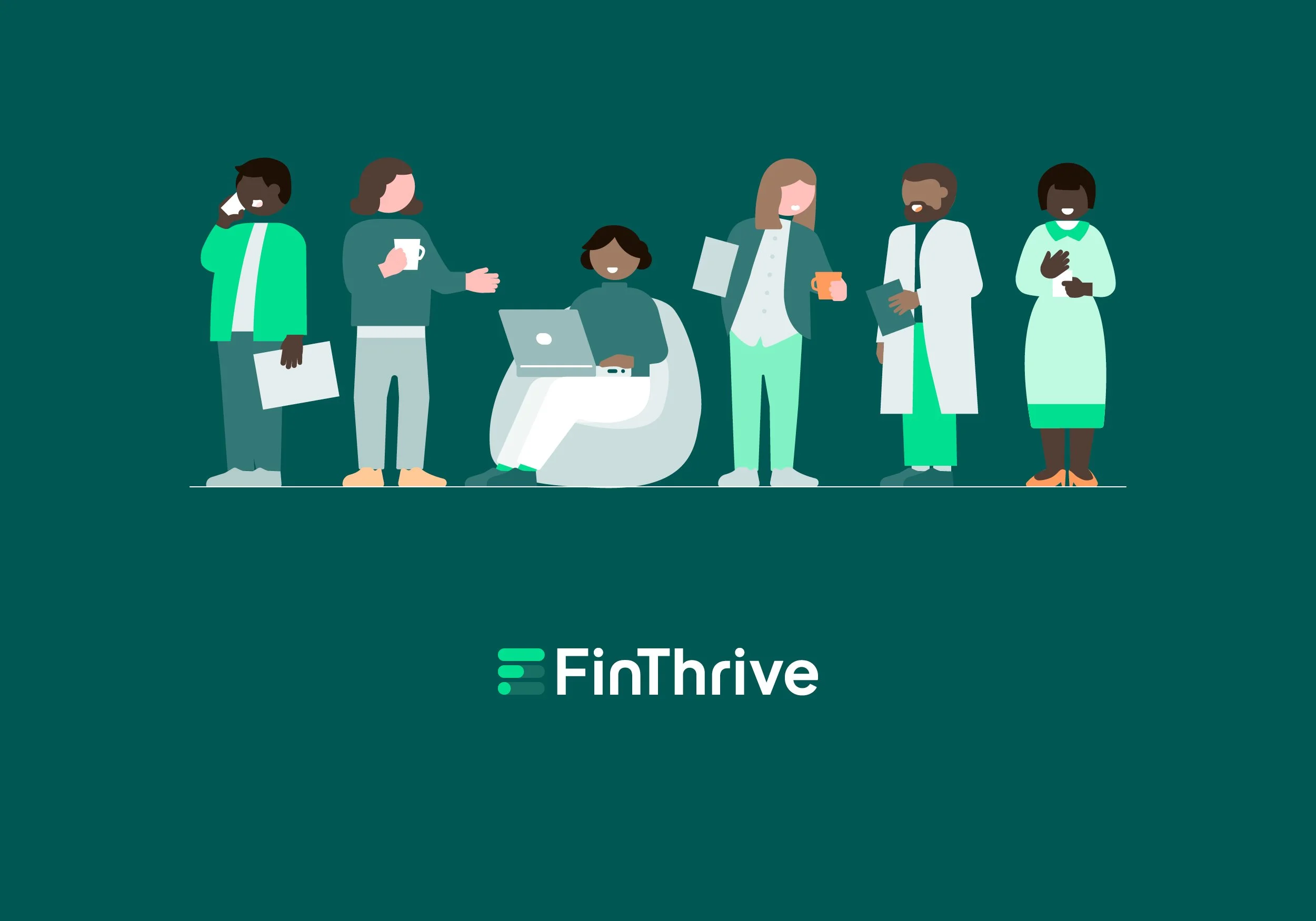 FinThrive Illustration system — Elisabetta Calabritto