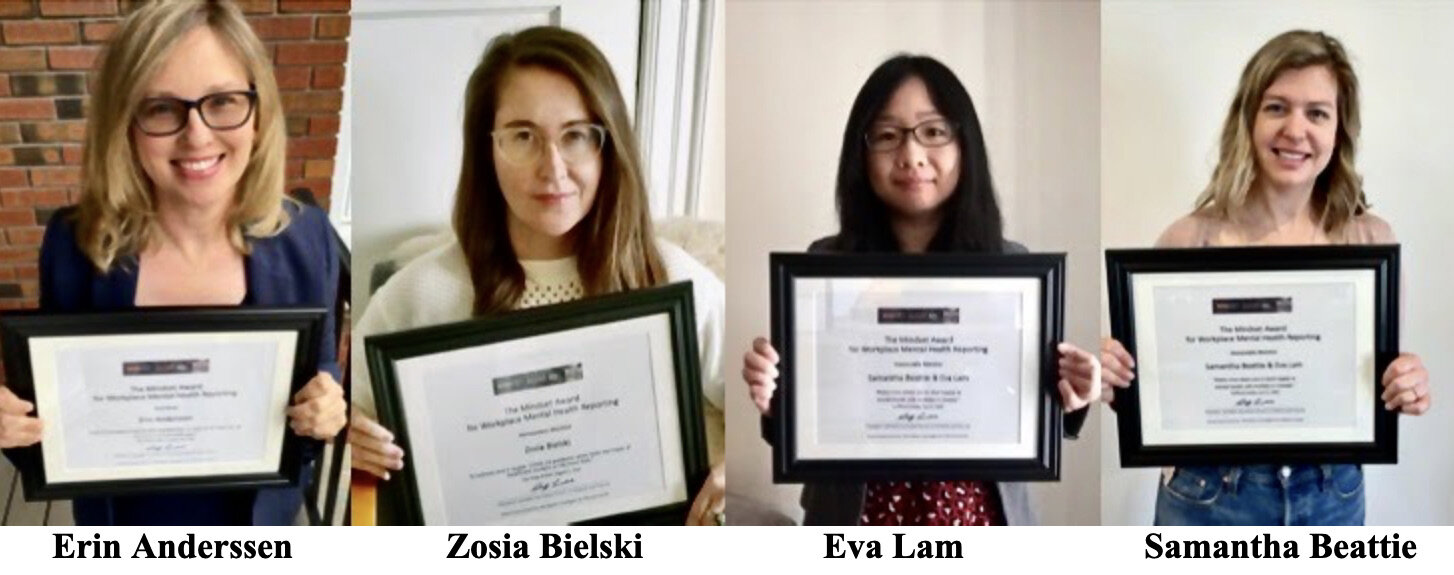 The Mindset Award for Workplace Mental Health Reporting — Mindset ...