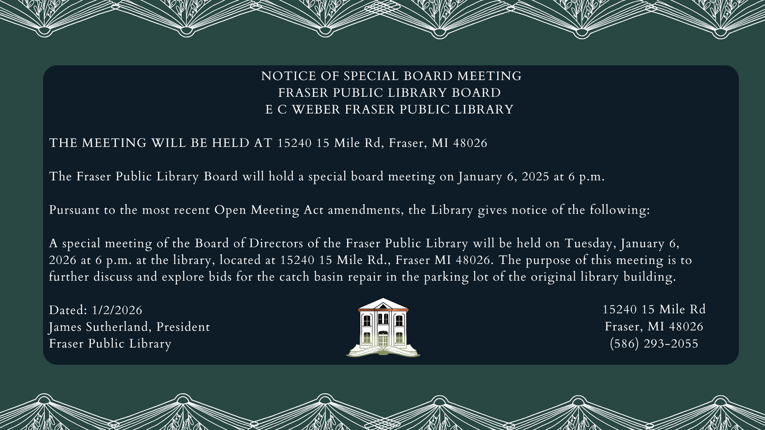 Fraser Public Library