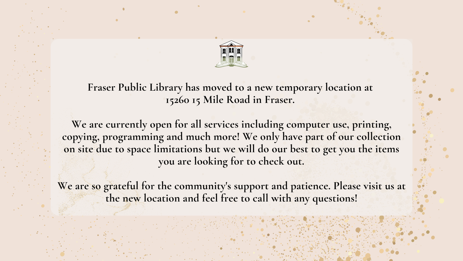 Fraser Public Library