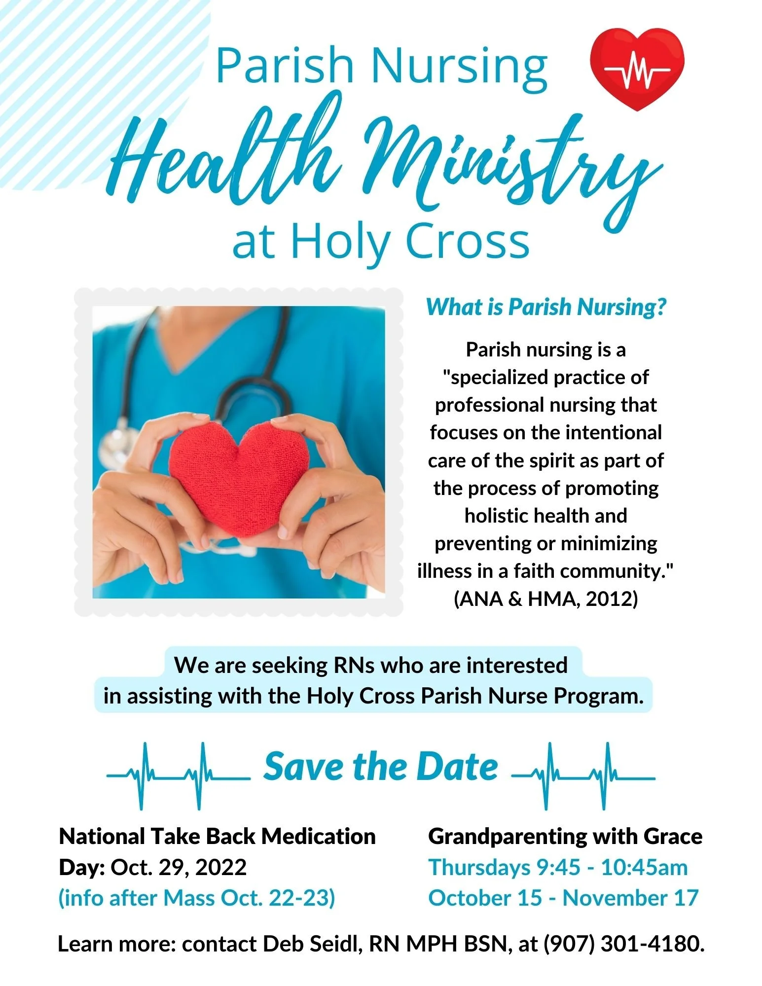 Parish Nurse — Holy Cross Catholic Church
