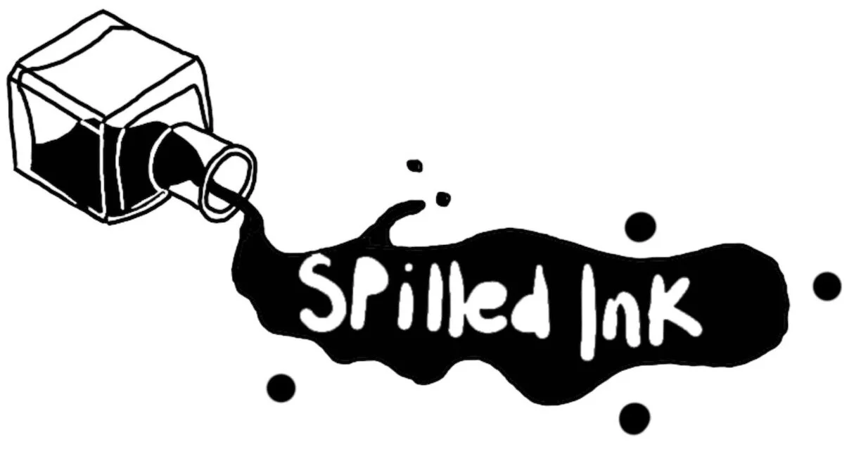 Spilled Ink Bottle