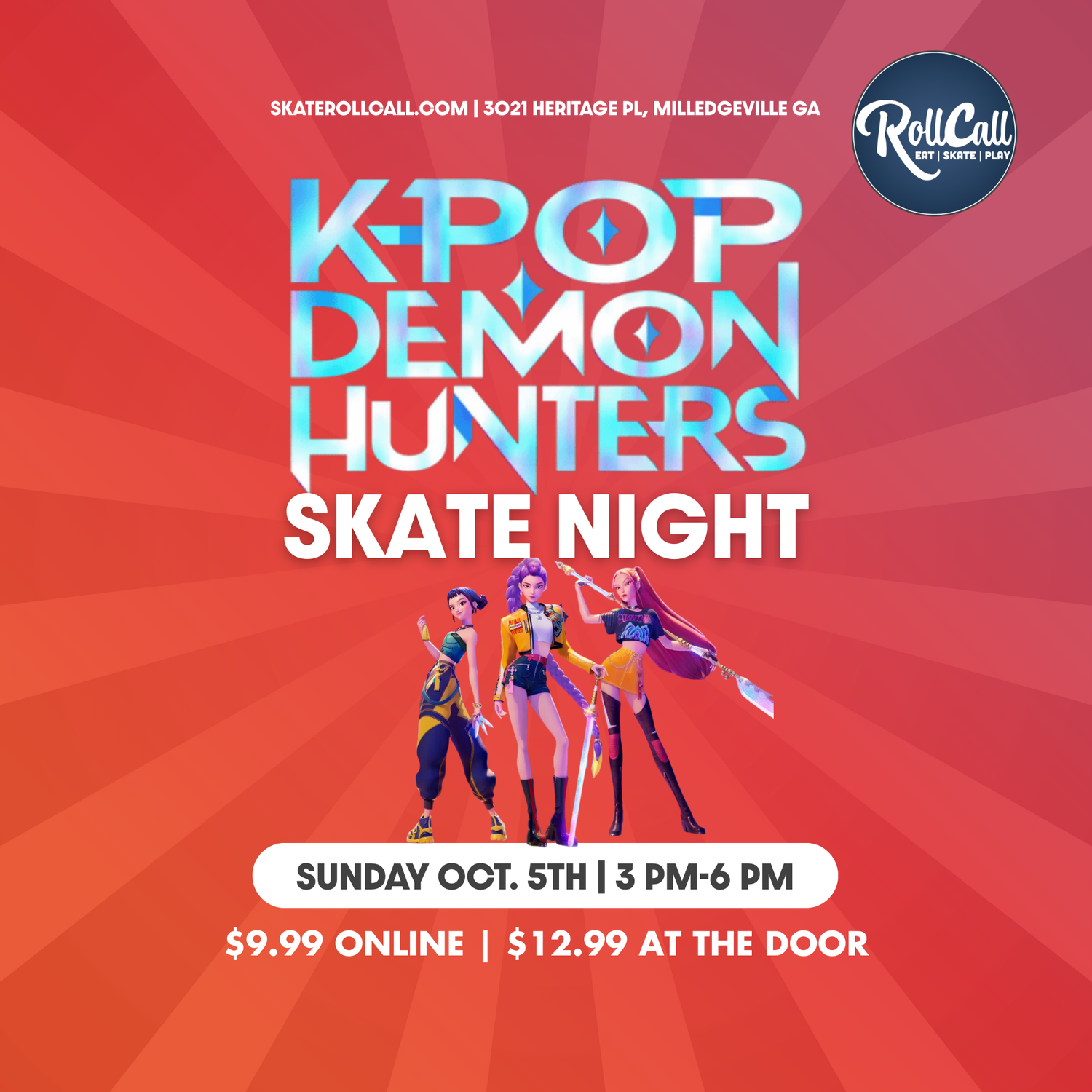 RollCall | Eat, Skate, Play! | Home