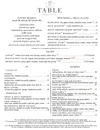 Sunday Menu — Bethany's Table