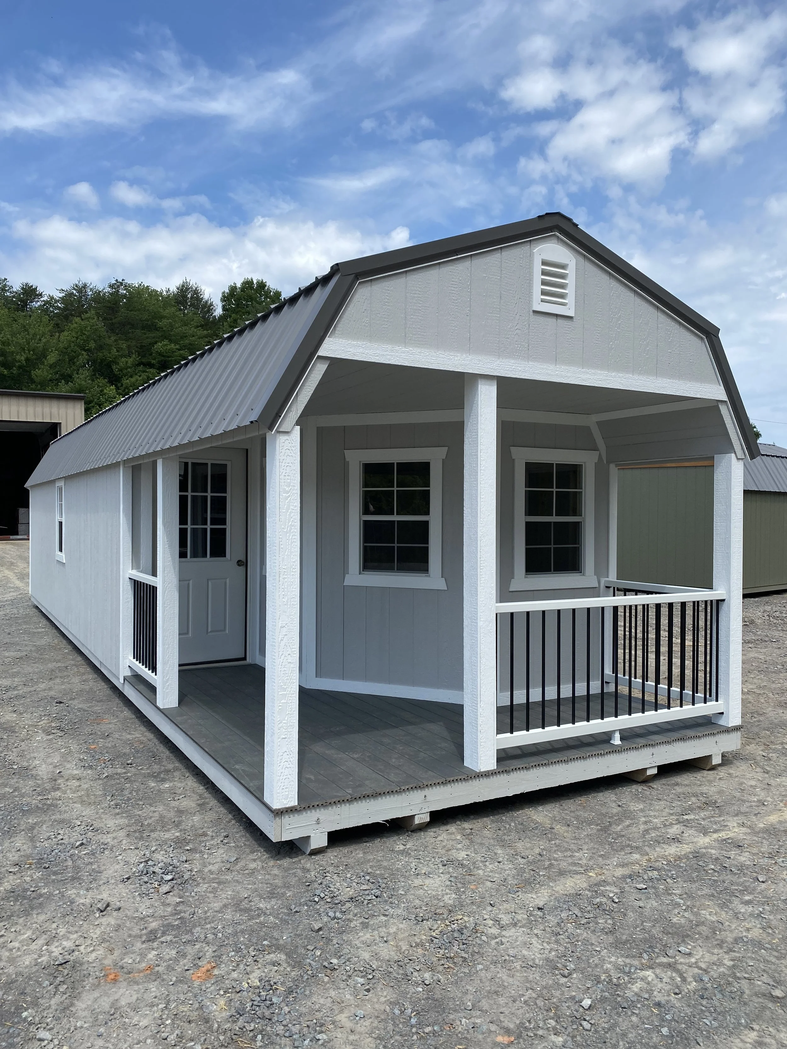 Sheds with Porches in North Carolina | Add a Porch to Your Shed ...