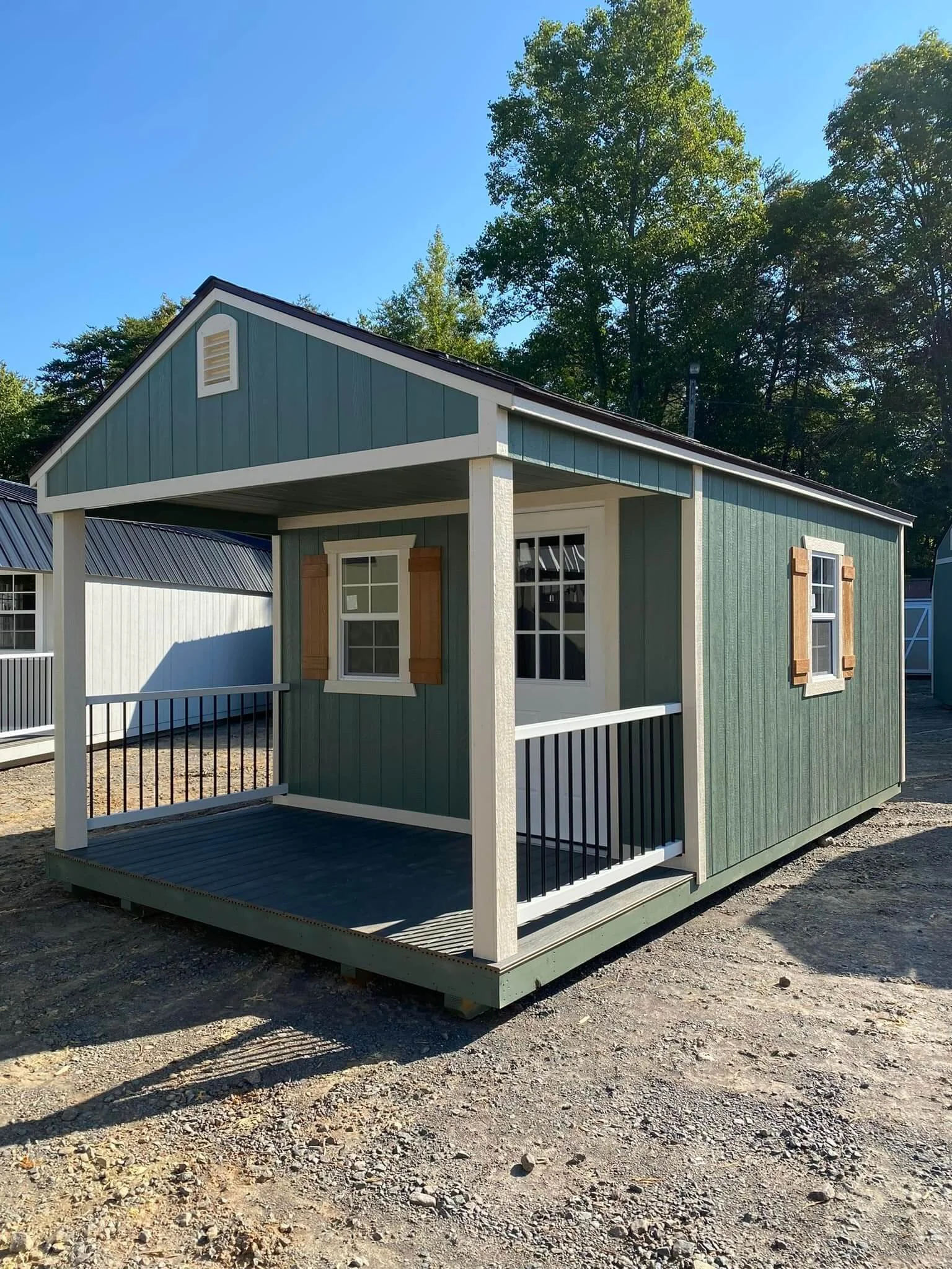Sheds with Porches in North Carolina — Alpine Structures