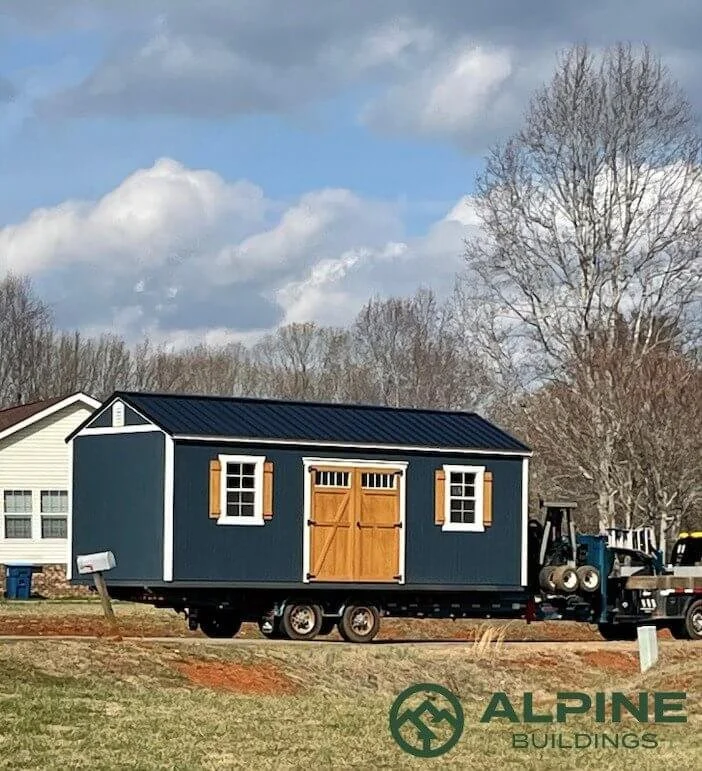Shed Delivery & Installation NC, SC, and VA — Alpine Structures