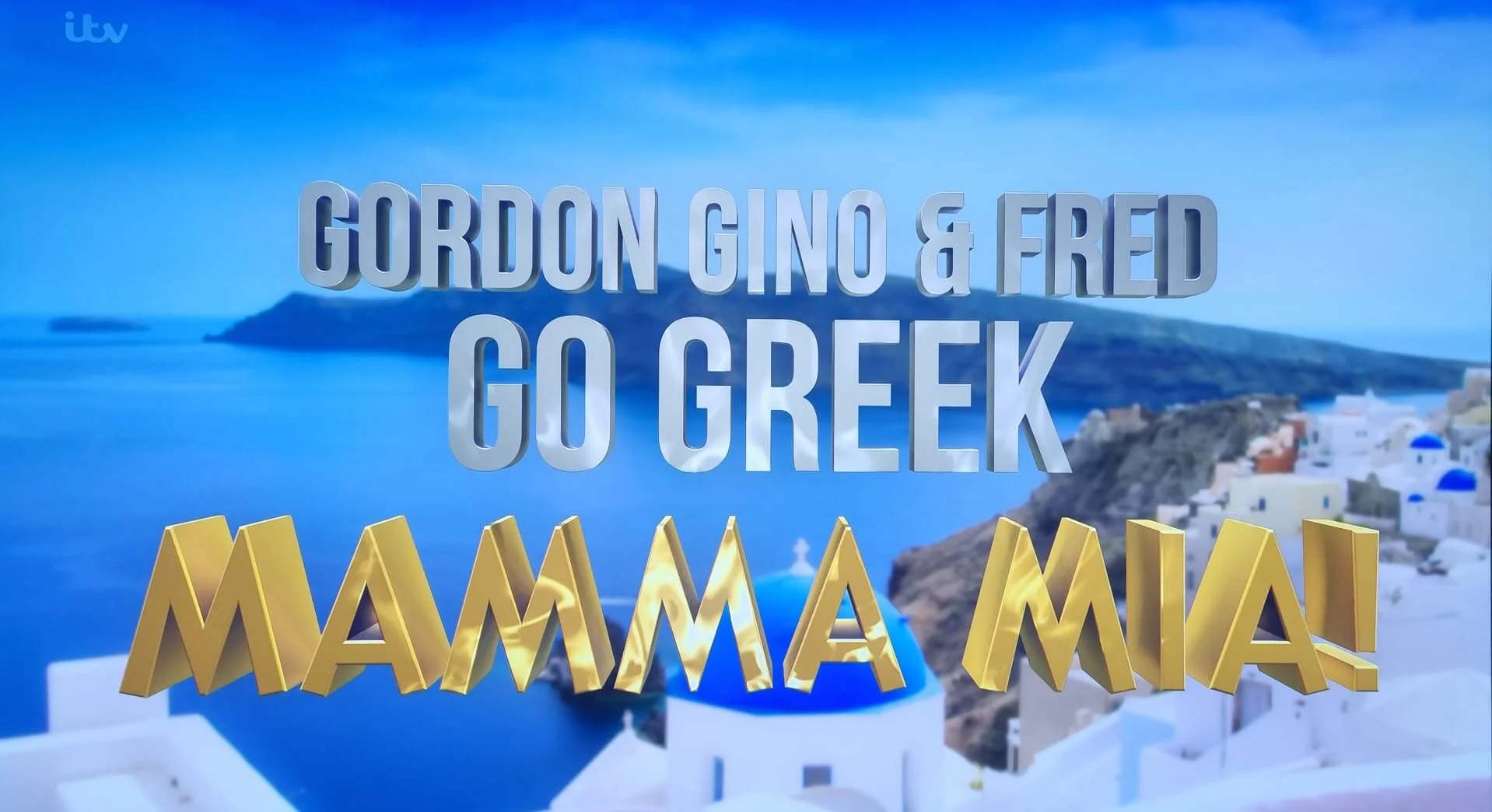 Gordon, Gino and Fred - Go Greek — Aerial Services Wales