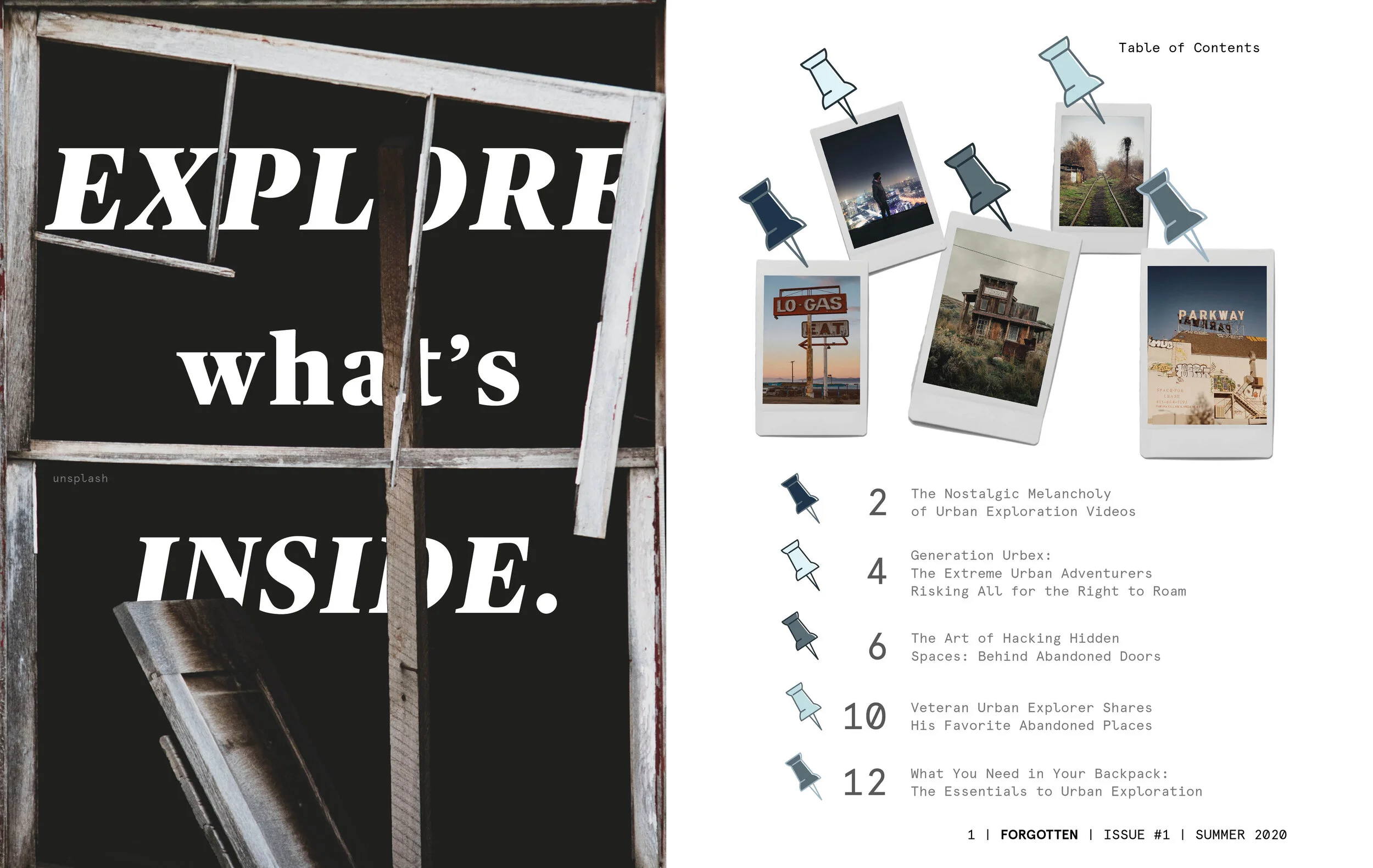 Forgotten Magazine — Kelly Rafferty Design