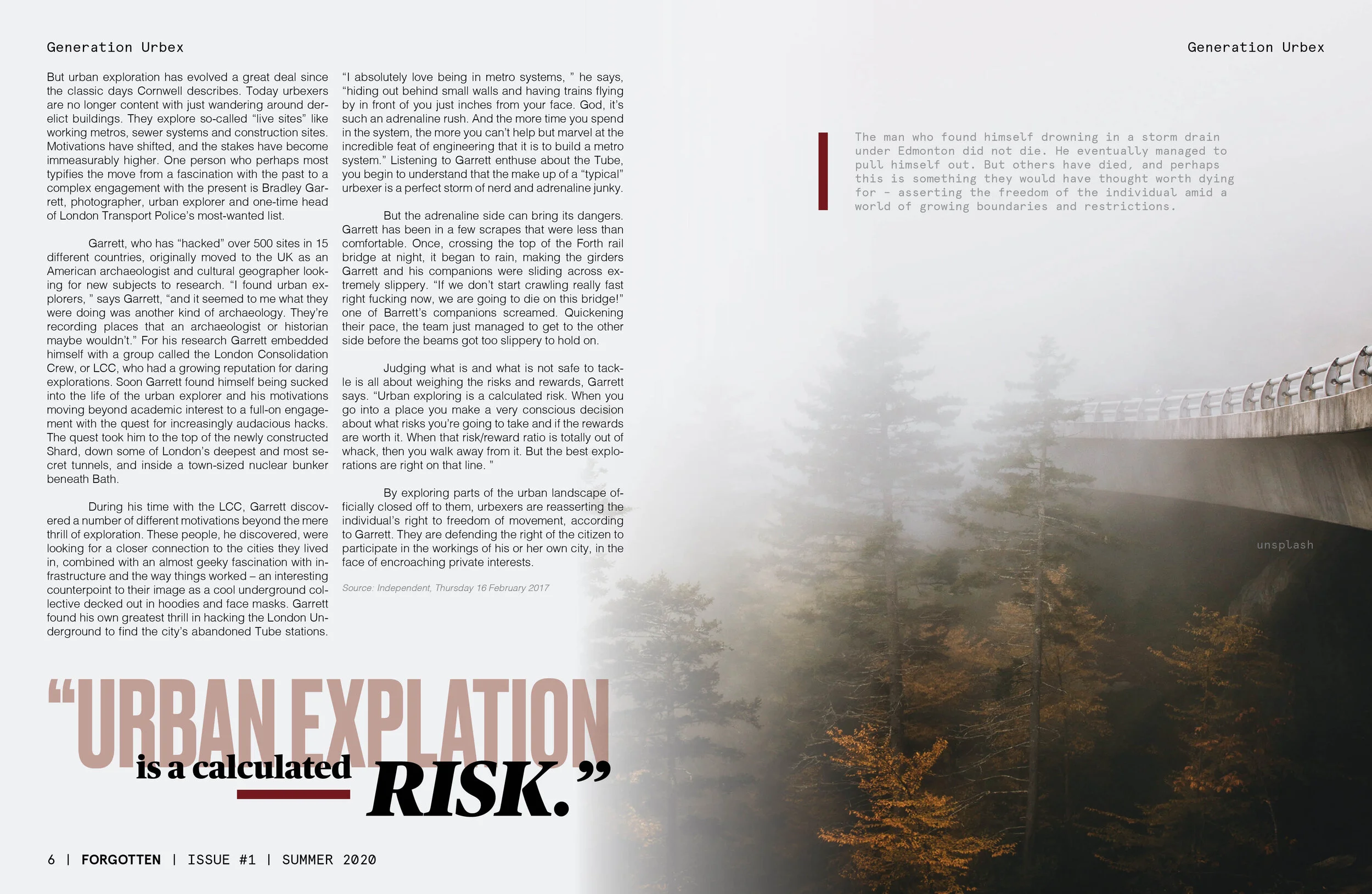 Forgotten Magazine — Kelly Rafferty Design