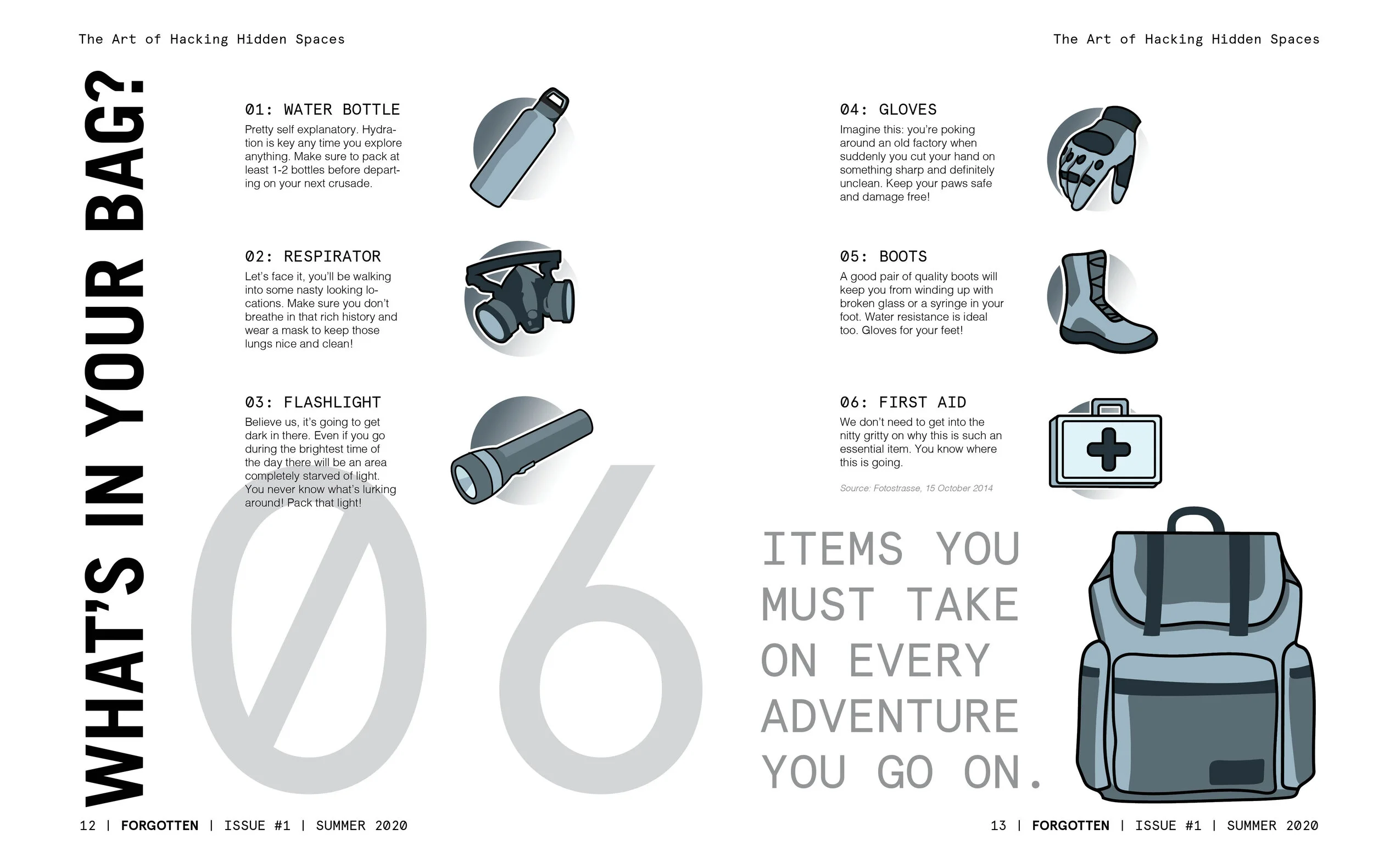 Forgotten Magazine — Kelly Rafferty Design