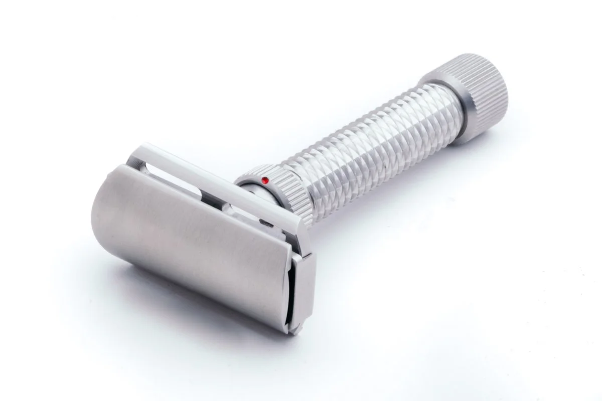 Konsul Slant Adjustable Stainless Steel DE Safety Razor — Rex Supply