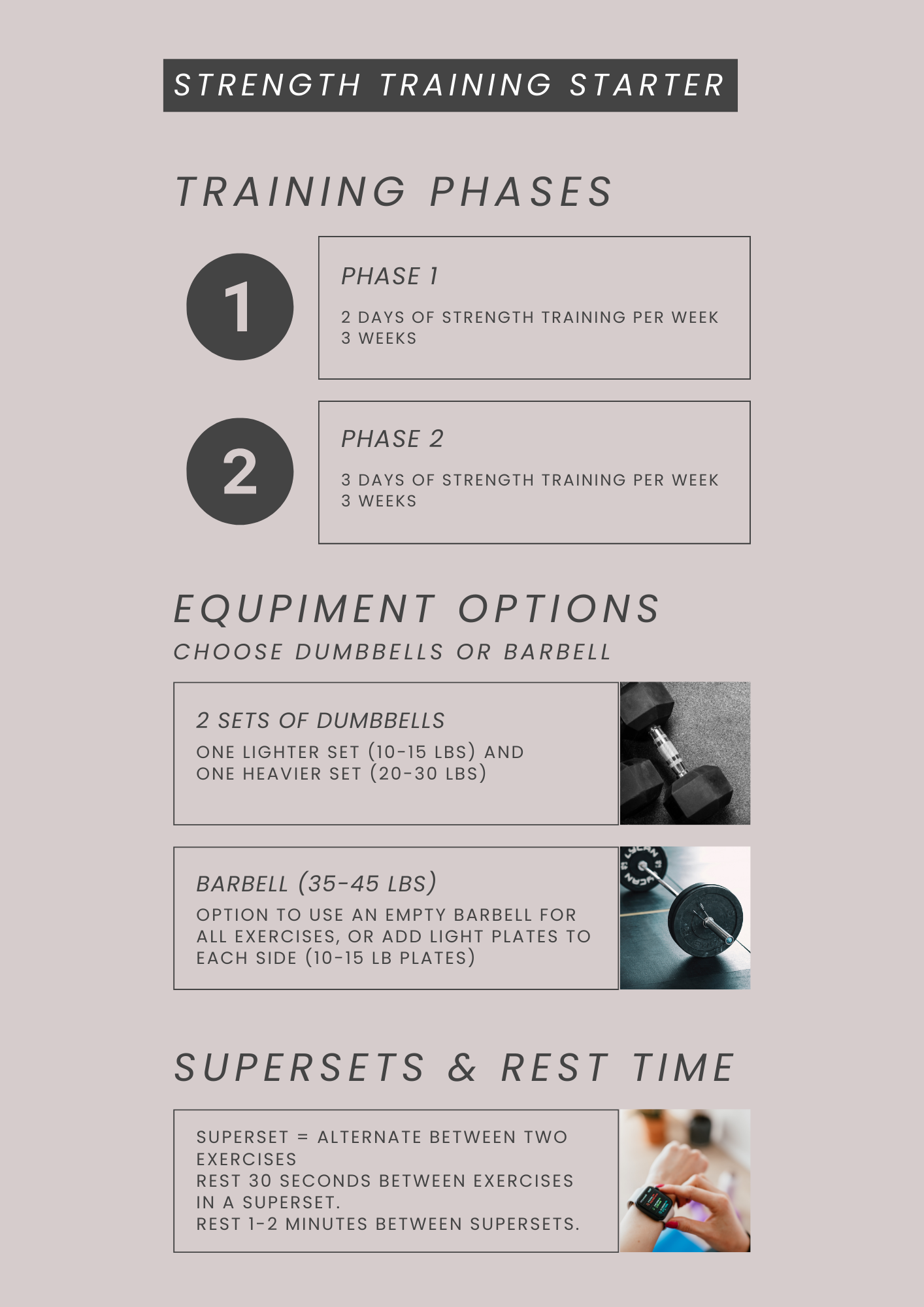 Strength Training Starter Program — Revive Movement Physical Therapy