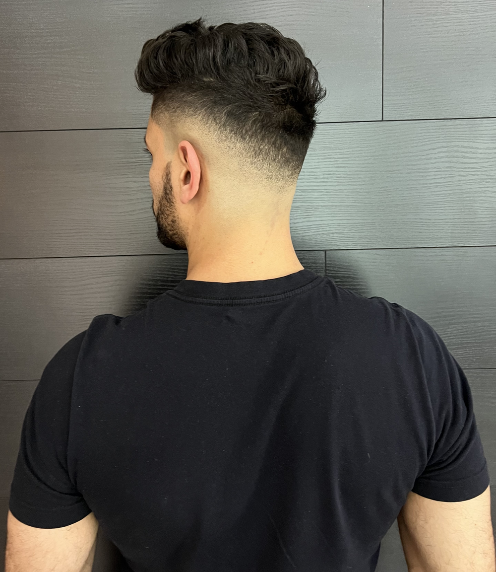 Mohawk Fade Back View