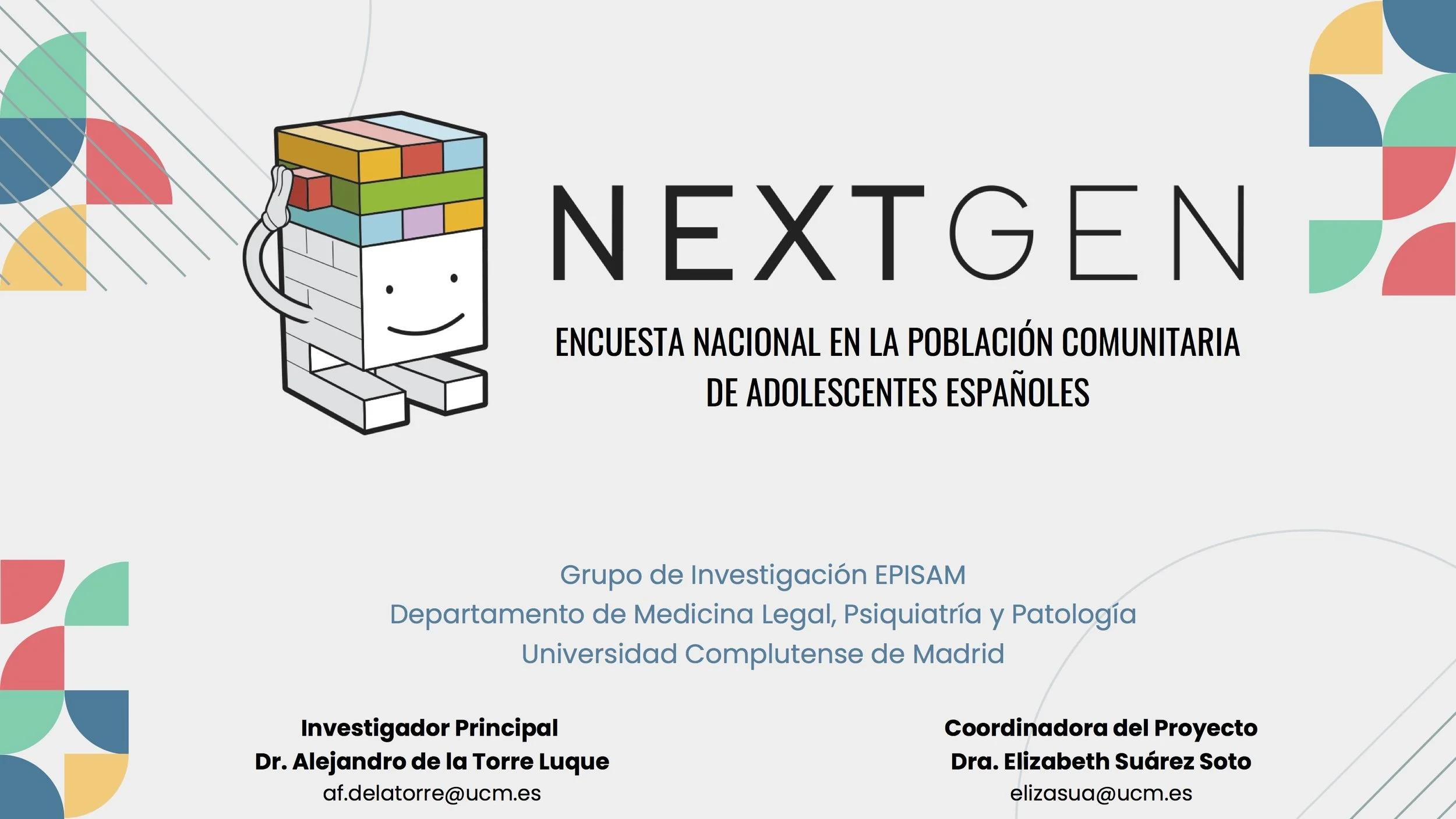 Anuncio del Proyecto Nextgen: Comprendiendo los desafíos emocionales de ...