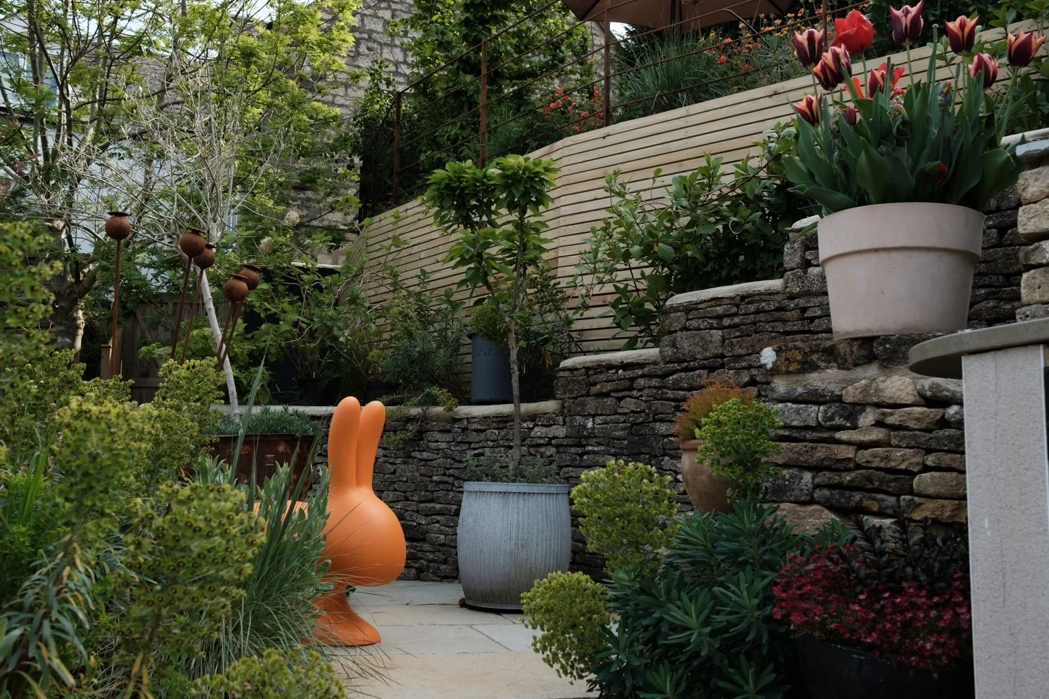 Harnessing the magic of sloping gardens | Austin Design Works ...
