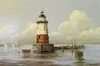 Robbins Reef Light, NY Bay — J. Russell Jinishian Gallery