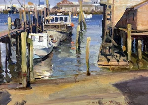 Available Original Oil Paintings by Christopher Blossom, one of the ...