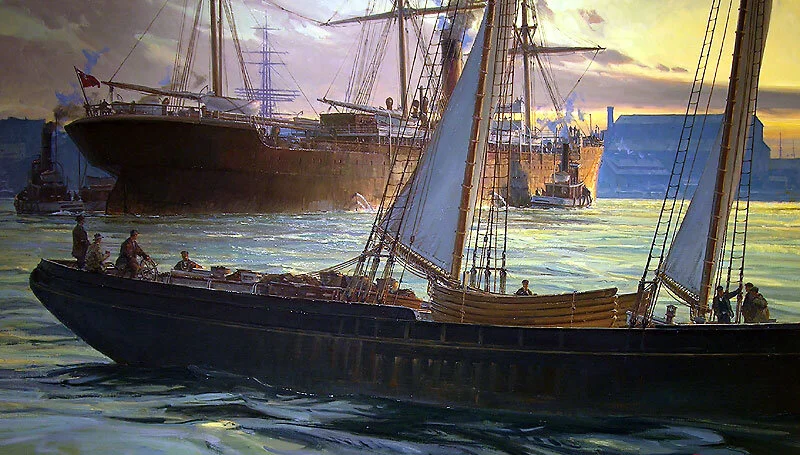 Available Original Oil Paintings by Christopher Blossom, one of the ...