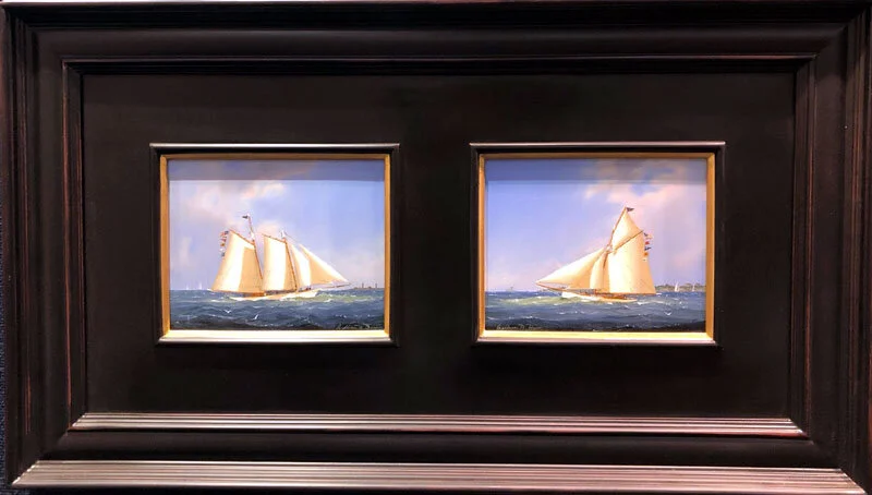Original Oil Paintings by noted Marine Painter William R. Davis — J ...